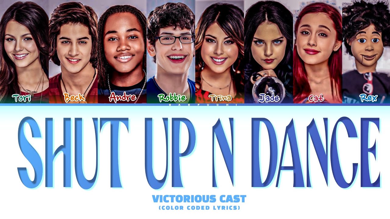 Victorious Cast 'Shut N Dance' Lyrics (Color Coded Lyrics) - YouTube