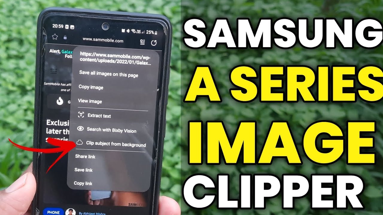 Samsung OneUI 5.1 : Image Clipper Feature Released For A Series | A53 ...