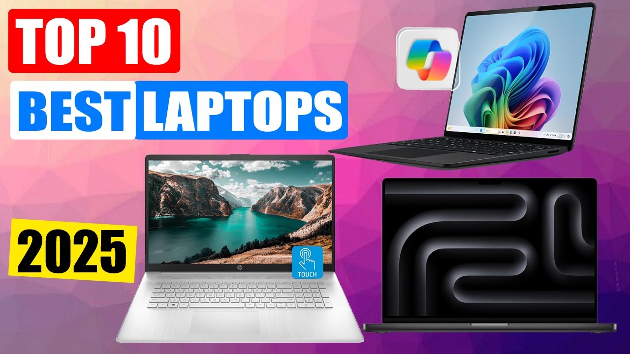 Top 10 Best Laptops 2025 - YouTube