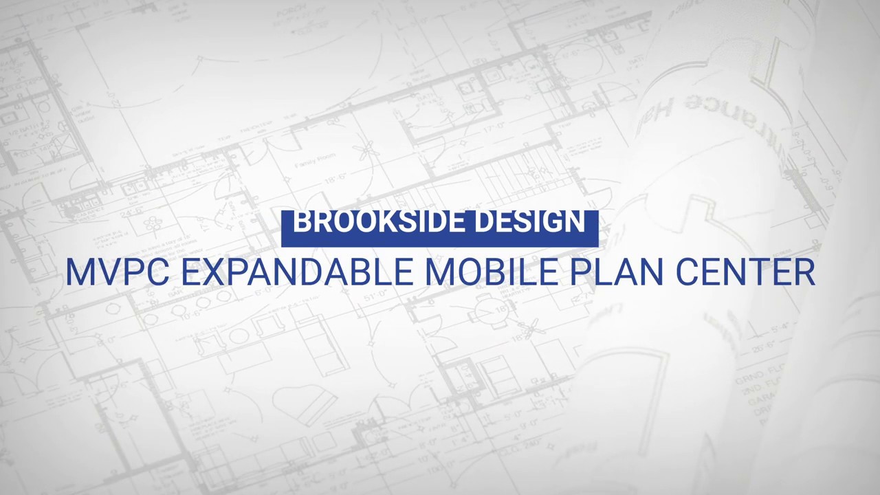 Brookside Design MVPC Heavy Duty Vertical Blueprint Storage Mobile Plan ...