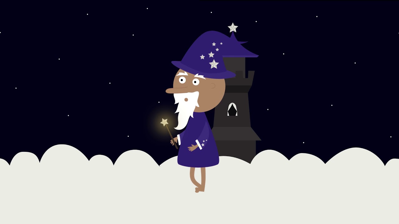 Animated Loop - Purple Wizard - YouTube