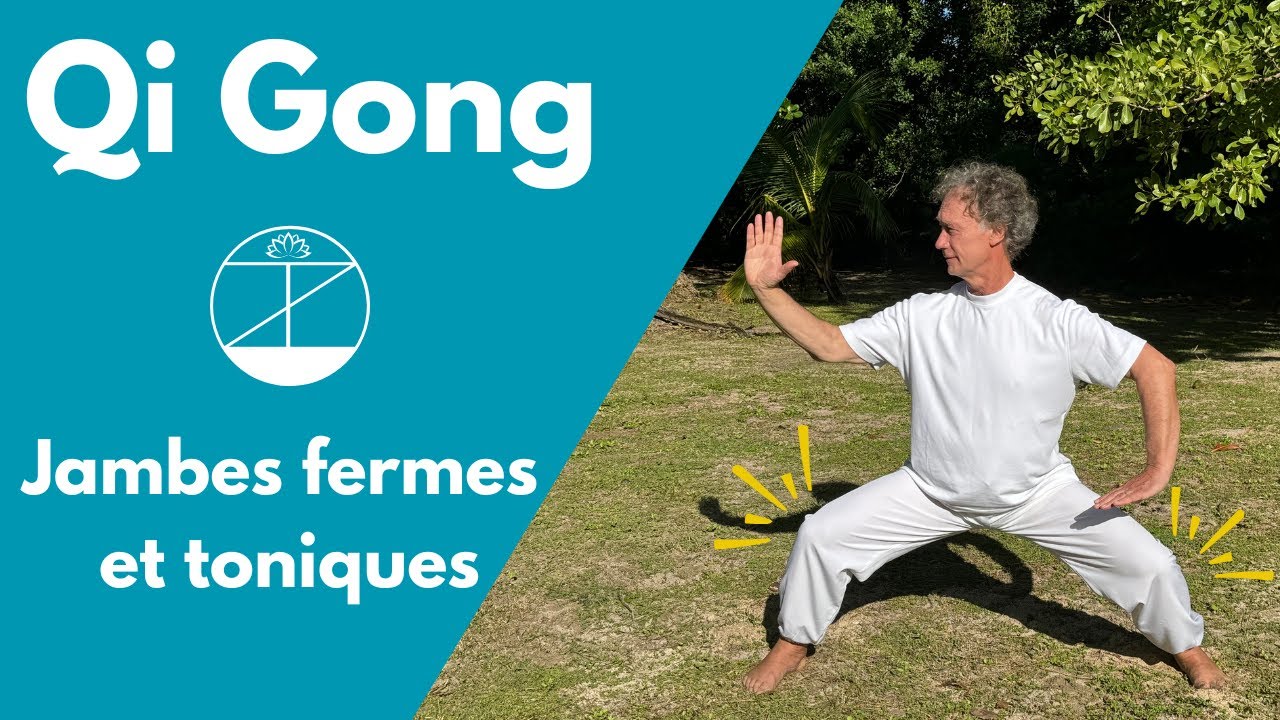 Qi gong : Ancrage pour renforcer les membres inférieurs - YouTube