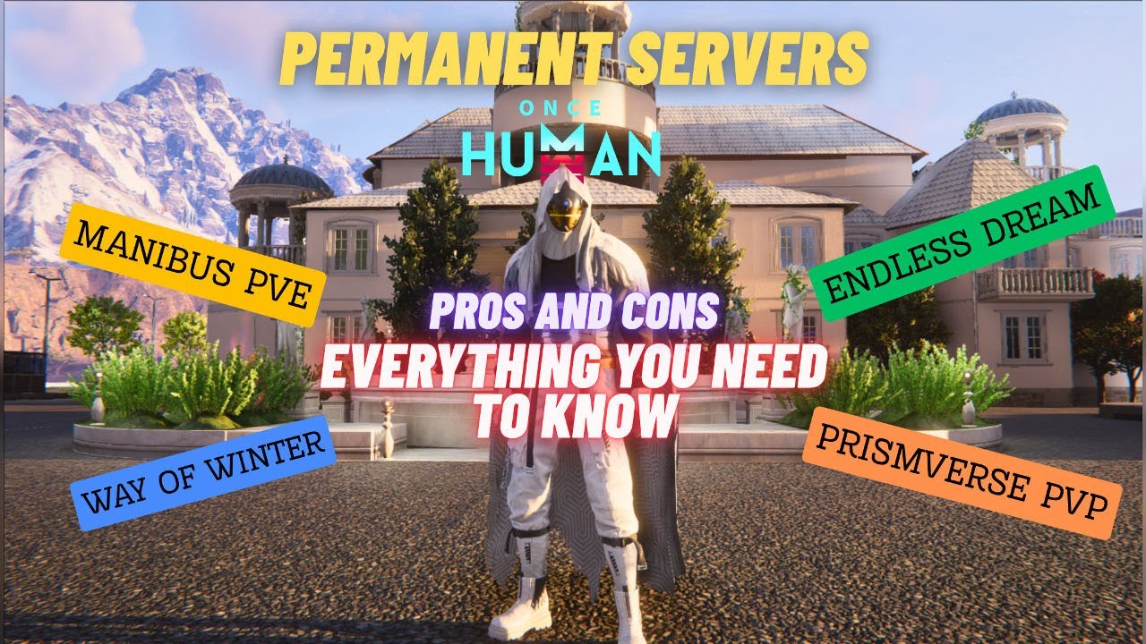 PERMANENT Servers in Once Human- Everything you need to know - YouTube