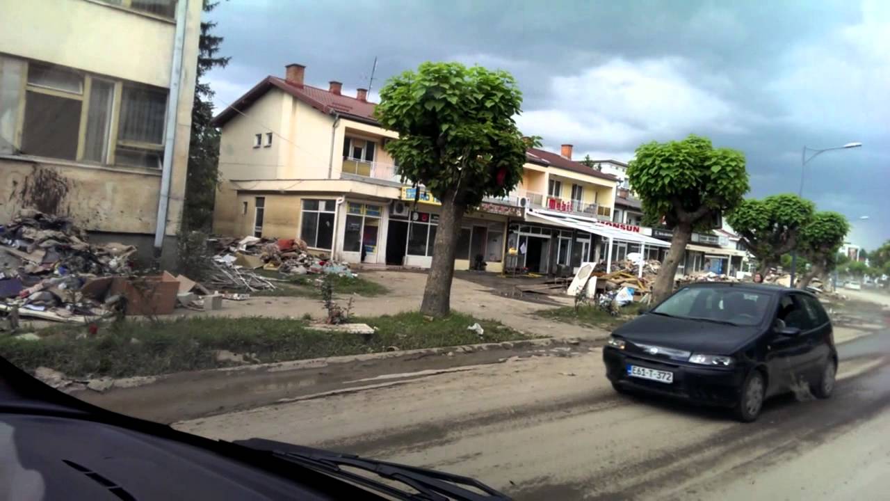 Doboj poslije poplave 24.5.2014 - YouTube