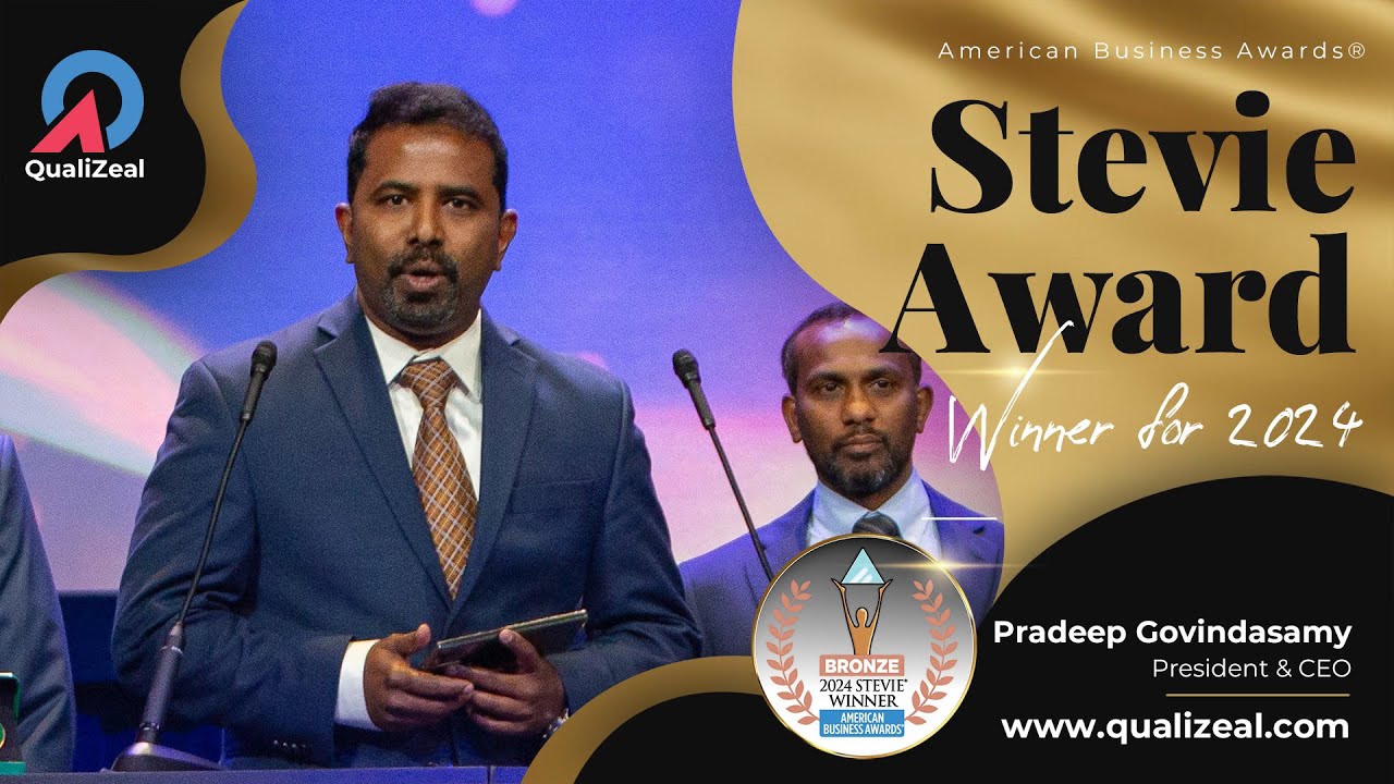 CEO Pradeep Govindasamy on QualiZeal’s 2024 American Business Awards ...