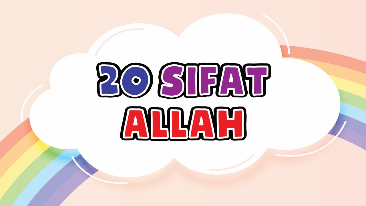 20 Sifat ALLAH | Animasi | Jom Hafal - YouTube