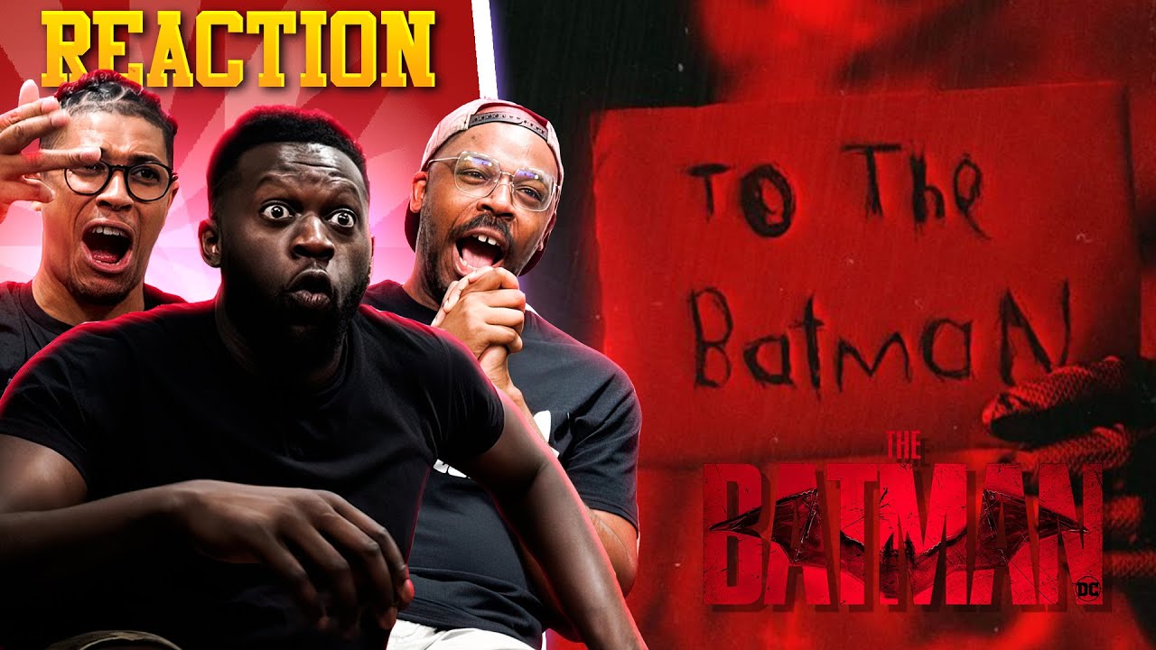 THE BATMAN Trailer Reaction | Horror Style - YouTube