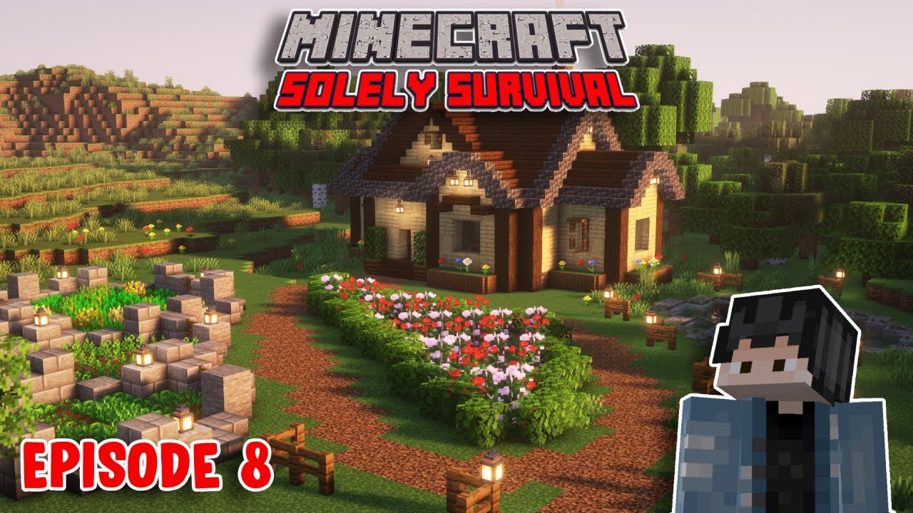Finally Some Diamonds PLUS A New SPAWN HOUSE?! - Minecraft Solely ...
