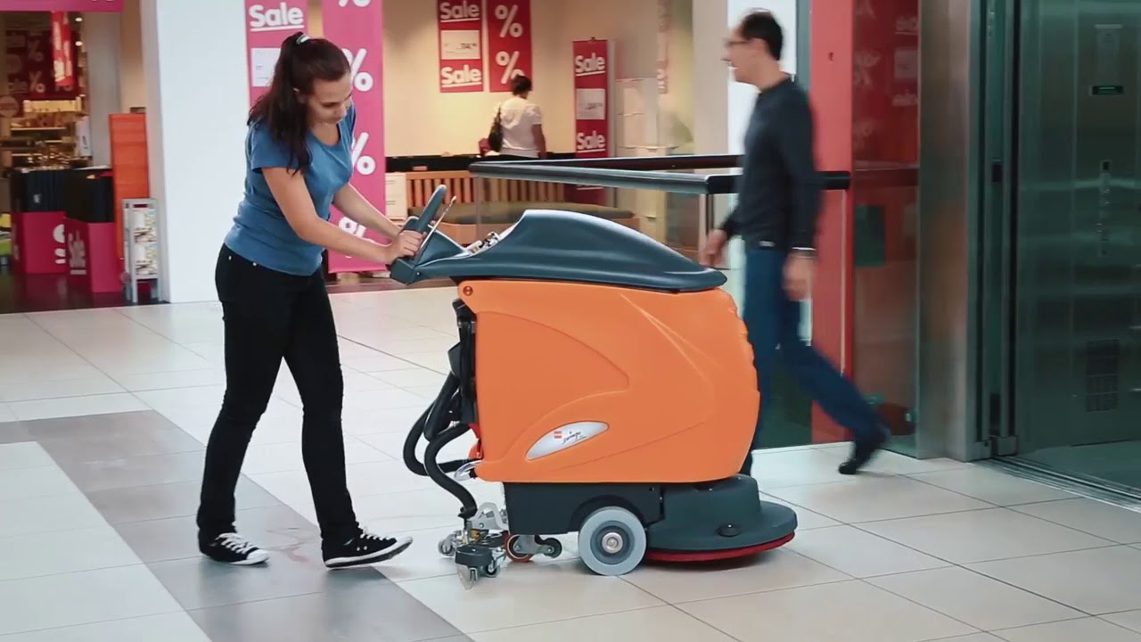 TASKI swingo 855 - YouTube