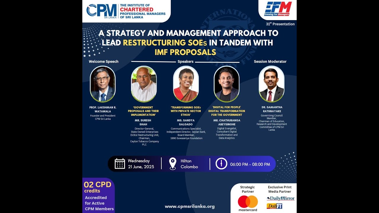 A STRATEGY AND MANAGEMENT APPROACH TO LEAD RESTRUCTURING SOEs IN TANDEM ...