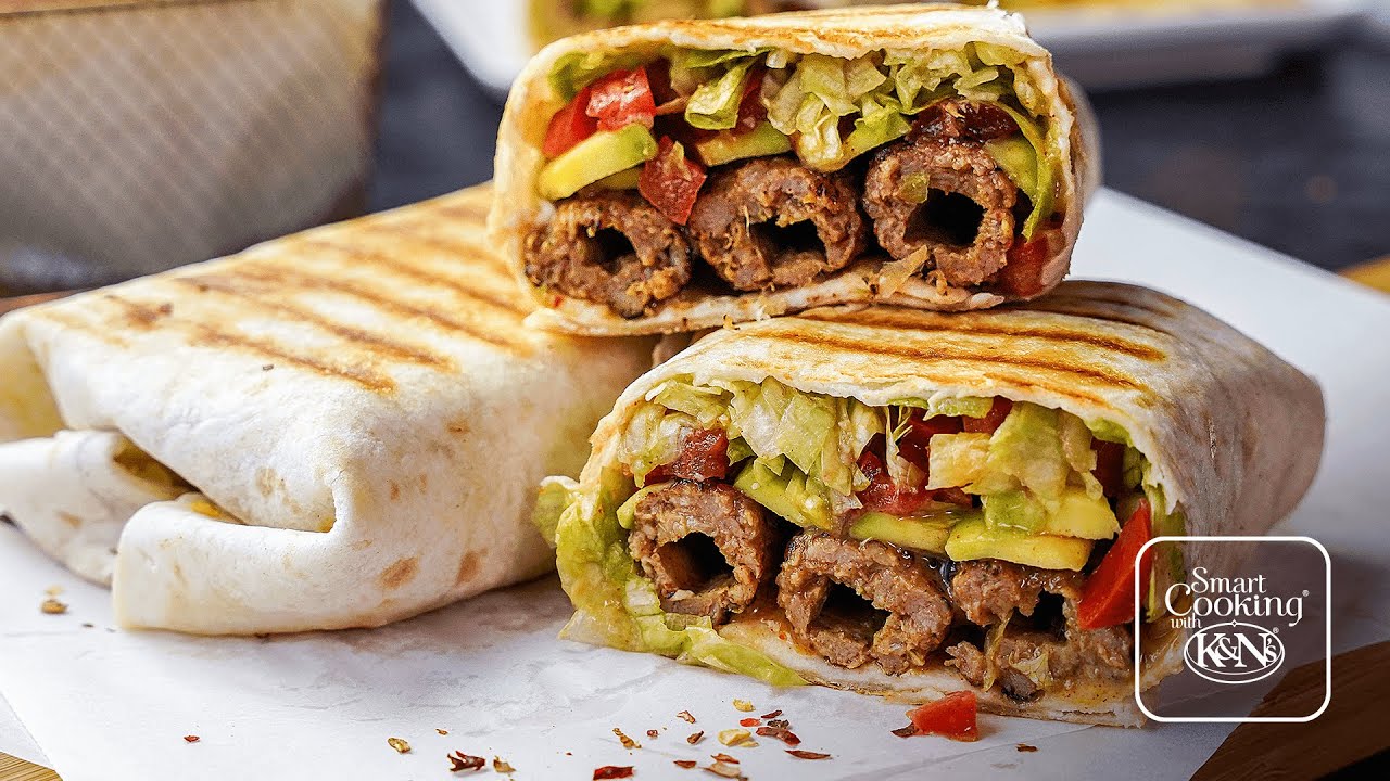 Buffalo Kabab Wraps - YouTube