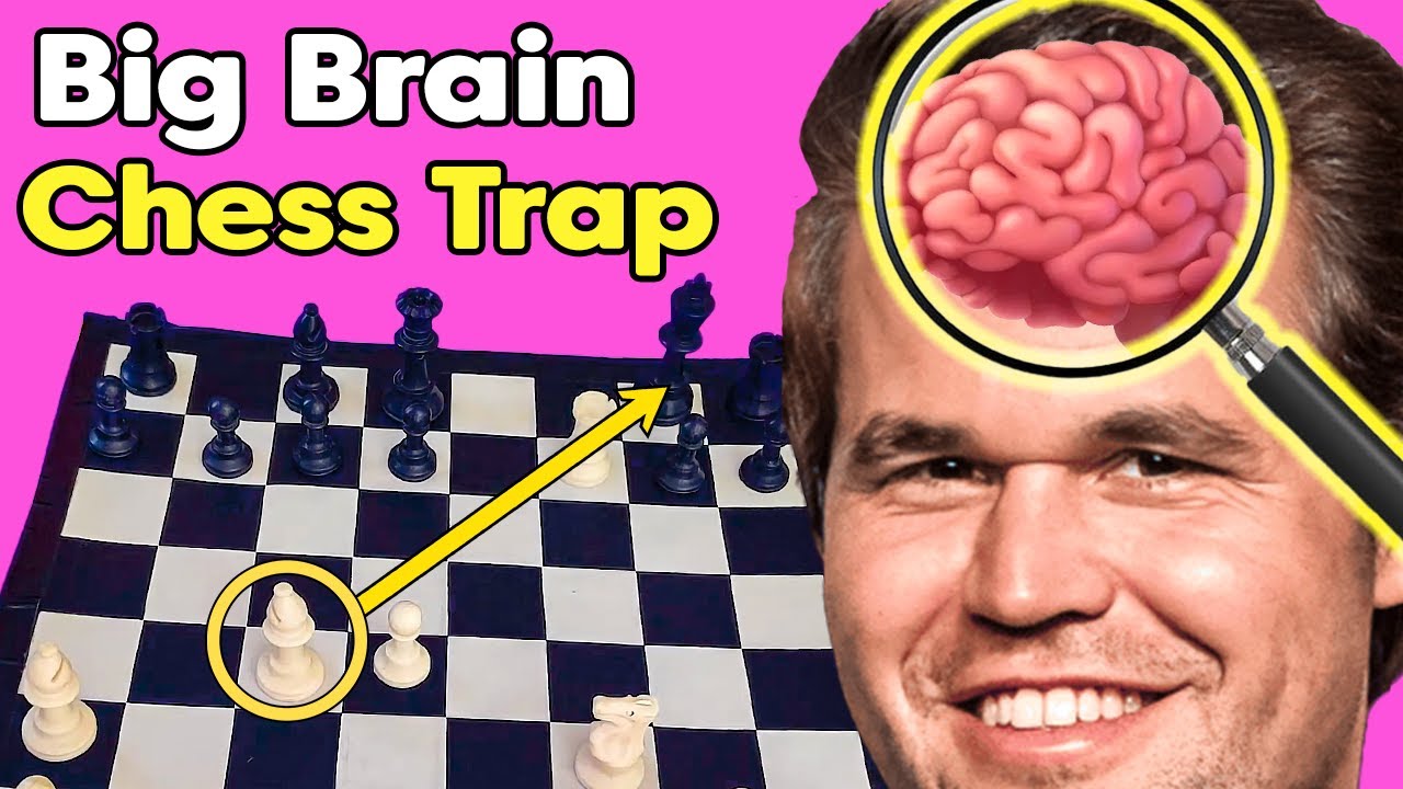 BIG BRAIN Chess Trick to beat Strong Players! - YouTube