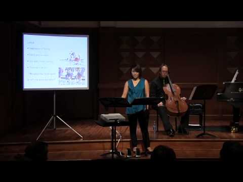 LECTURE ON "FOLKSONGS BY MICHIO MAMIYA" － IZUMI KASHIWAGI - YouTube