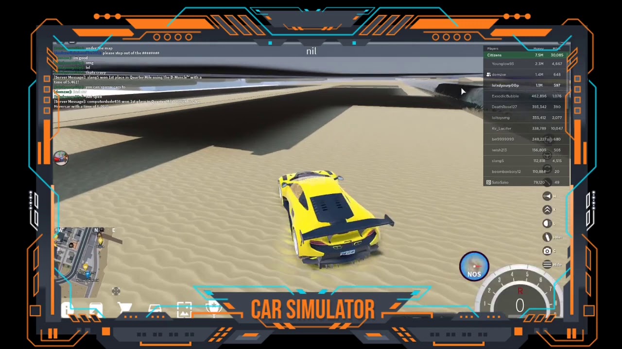 Car simulator (Roblox) under the map glitch 2020 - YouTube