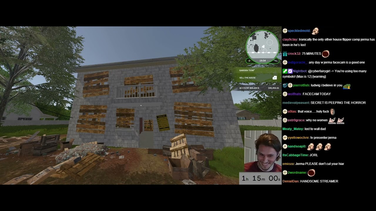 Jerma House Flipper Invitational with chat [07/11/2023] - YouTube