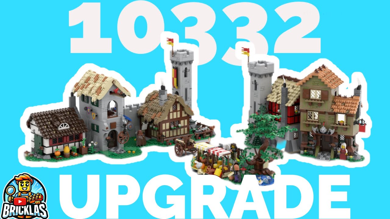 What the 10332 SHOULD HAVE BEEN! LEGO Icons 10332 Upgrade - YouTube