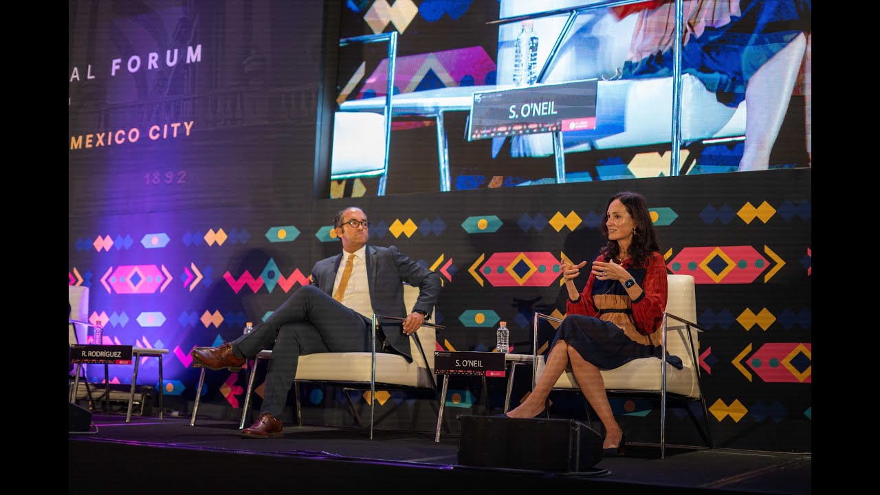 Conversation with Shannon O'Neil and Will Hurd - YouTube