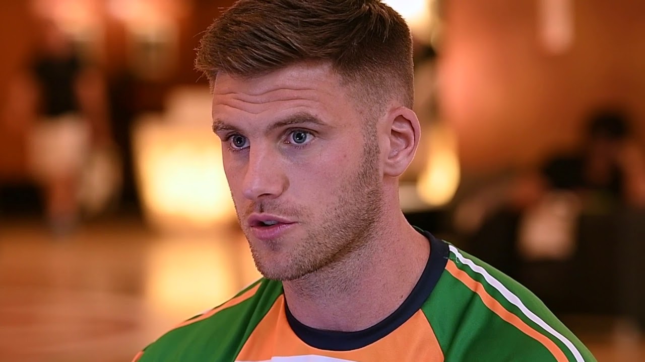 Eoin Cadogan - International Rules Series 2017 - YouTube