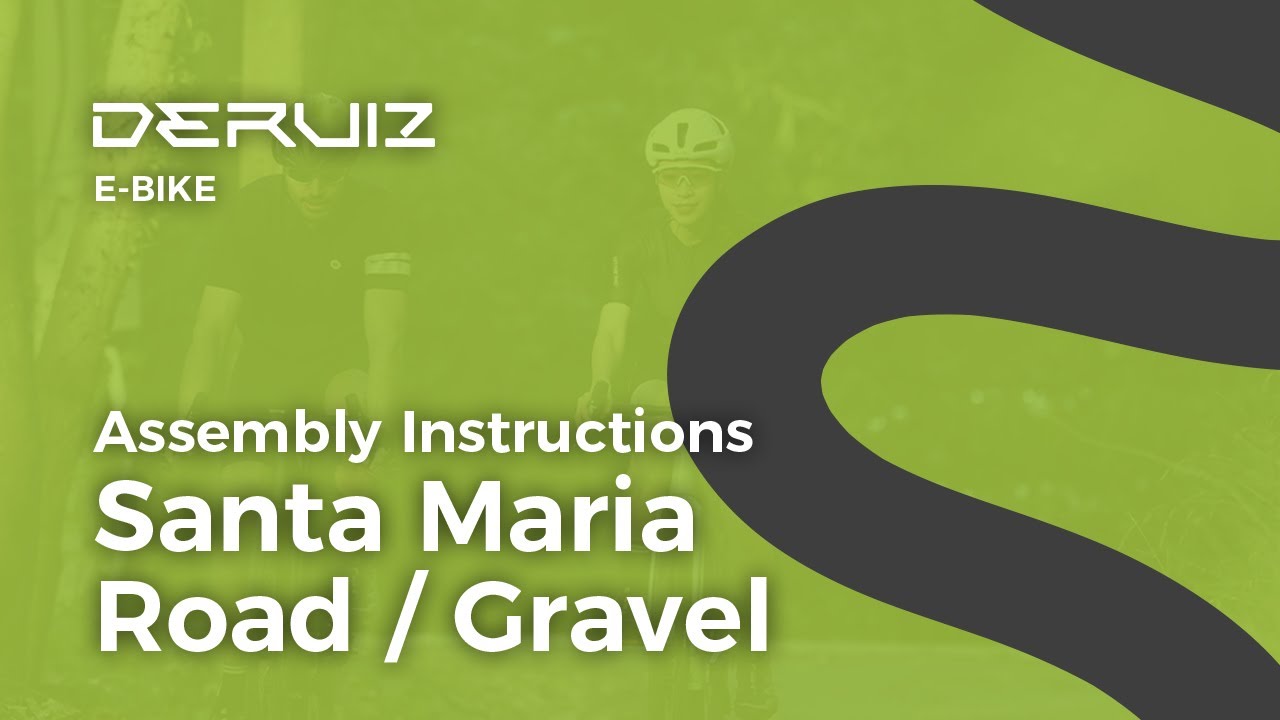 Montageanleitung: Deruiz Santa Maria Road/Gravel zusammenbauen - YouTube