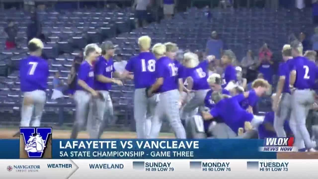 HIGH SCHOOL BASEBALL: Vancleave vs Lafayette (5/25/2024) [5A State ...