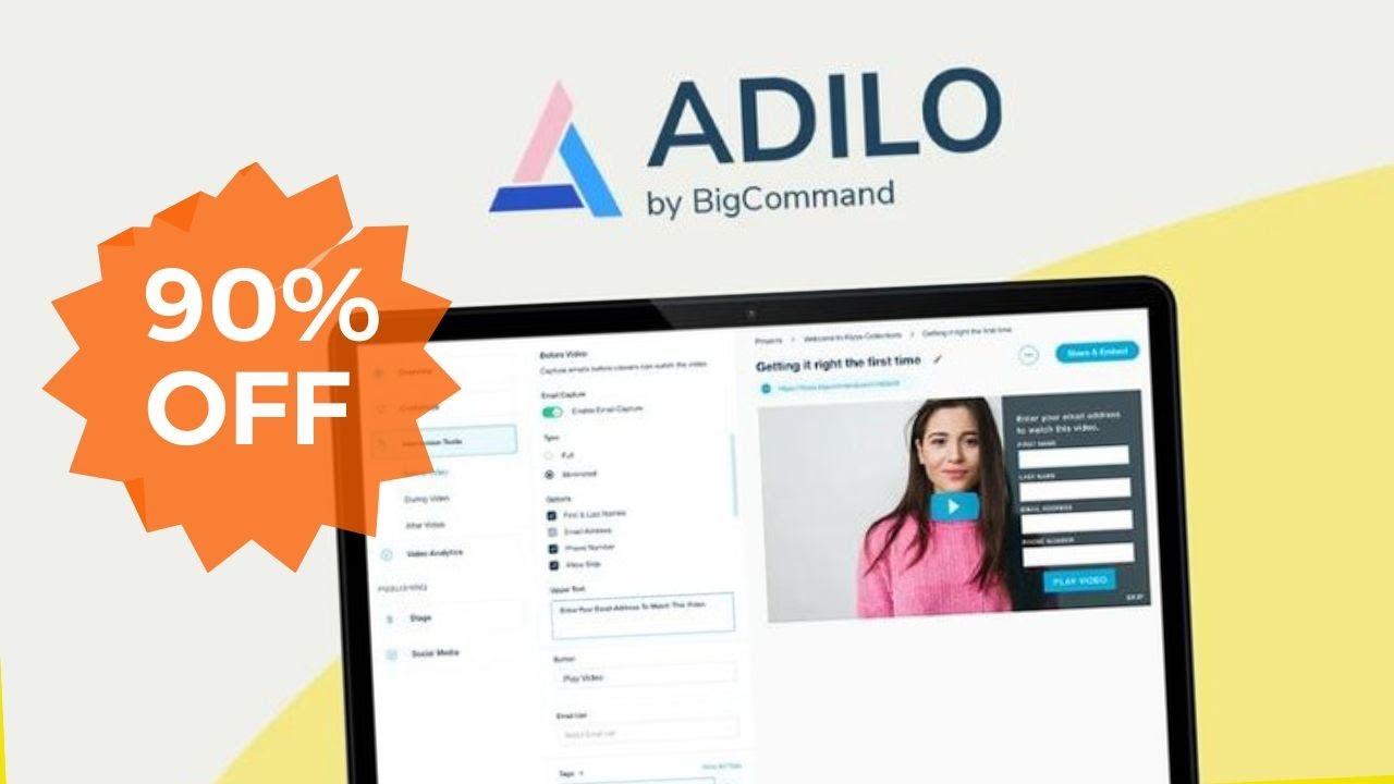 Adilo review & Adilo lifetime deal $79 on Appsumo - YouTube