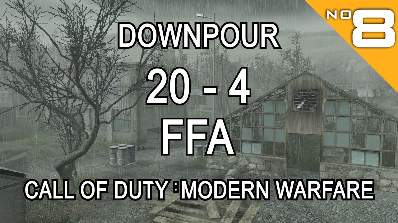 Call of Duty 4 Modern Warfare Multiplayer Gameplay - #8 - 20/4 FFA on ...