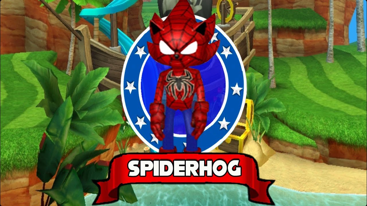 Sonic Dash - SpiderHog New Character Unlocked MOD - All Characters ...