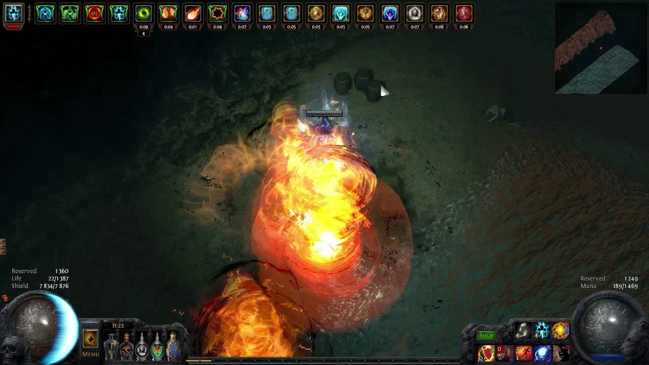 [2.5] Vaal Molten Shell Elementalist | The strand meta - YouTube