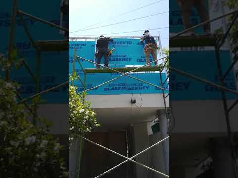Instalación de glass rey 😎 - YouTube