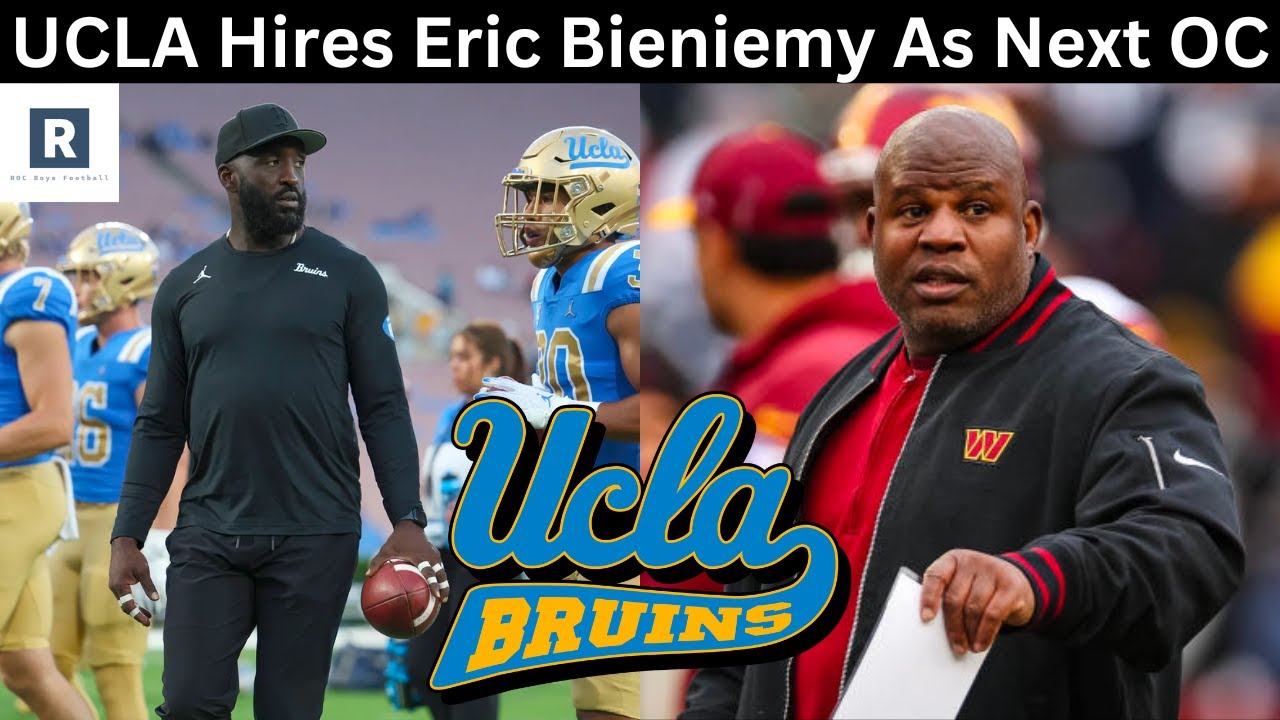 UCLA Hires Eric Bieniemy As Next Offensive Coordinator | UCLA Football ...