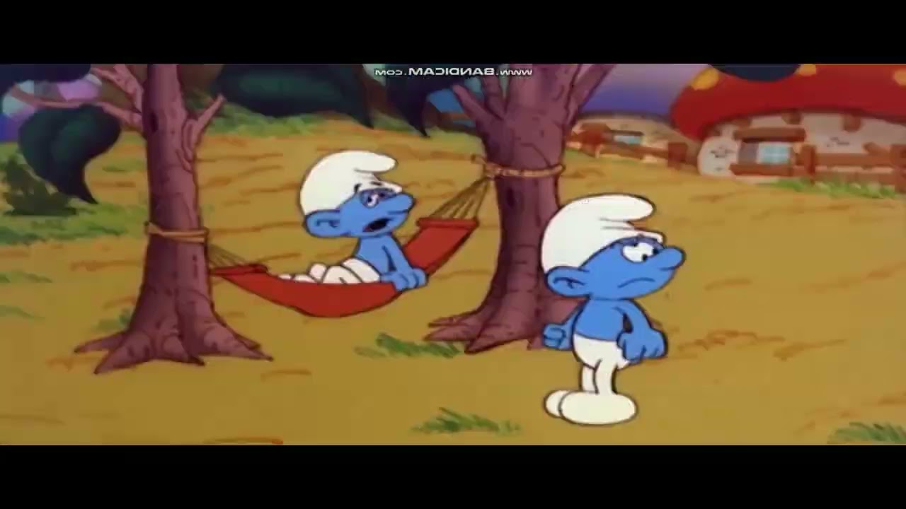(SEIZURE WARNING) Grouchy Smurf gone too crazy (FIXED) - YouTube