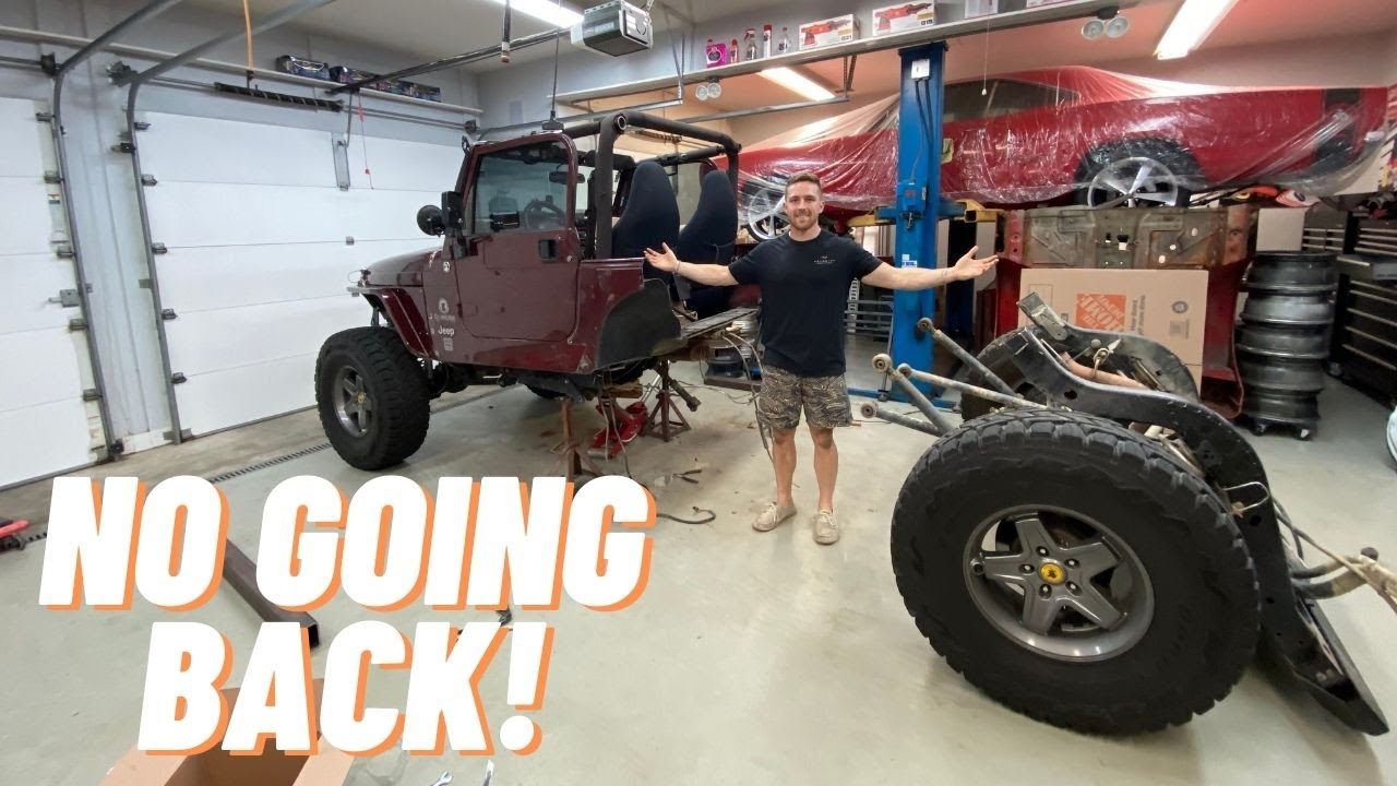 PROJECT KRUTE EP. 3 | CUTTING THE FRAME AND PLANNING THE CAB! - YouTube