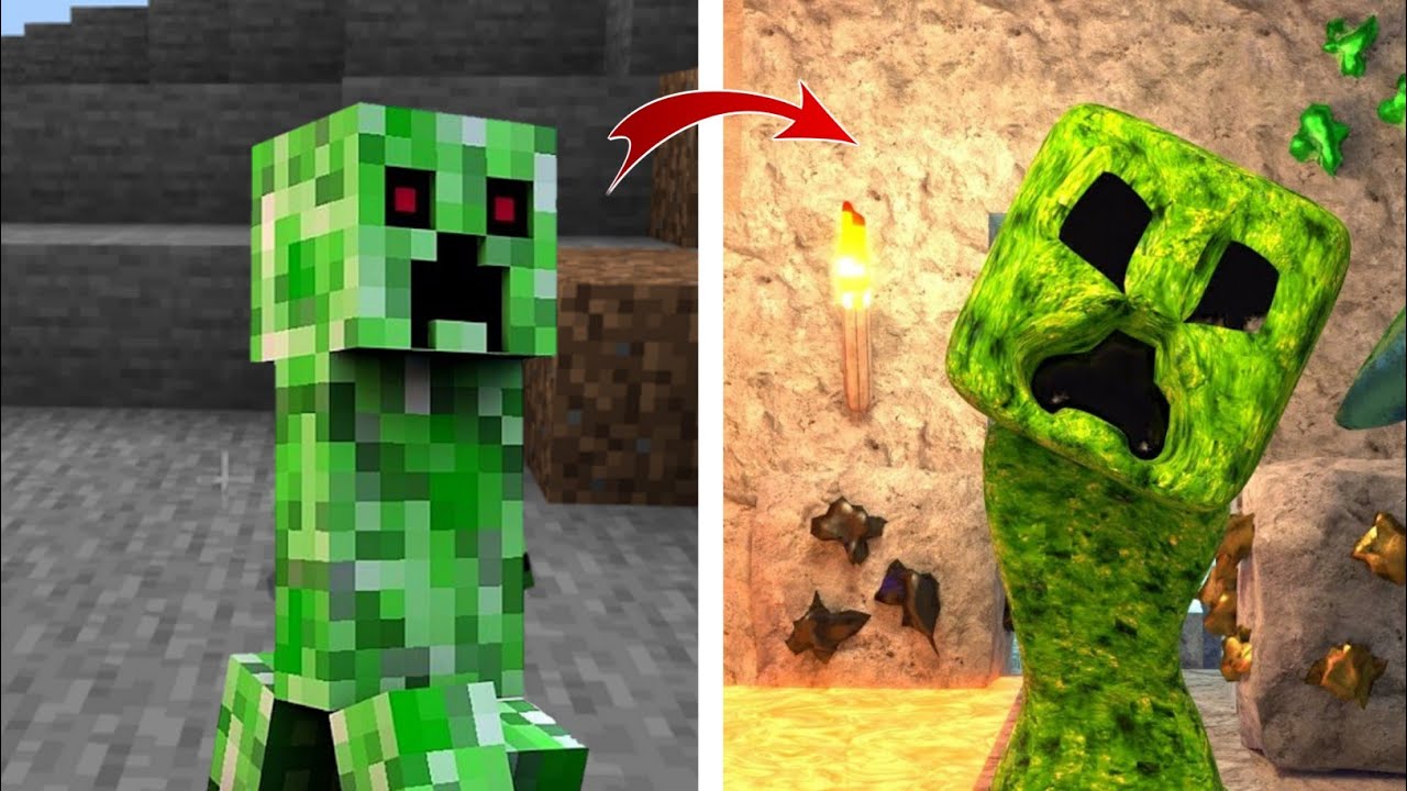 Minecraft, But Your Xp = More Realistic - YouTube