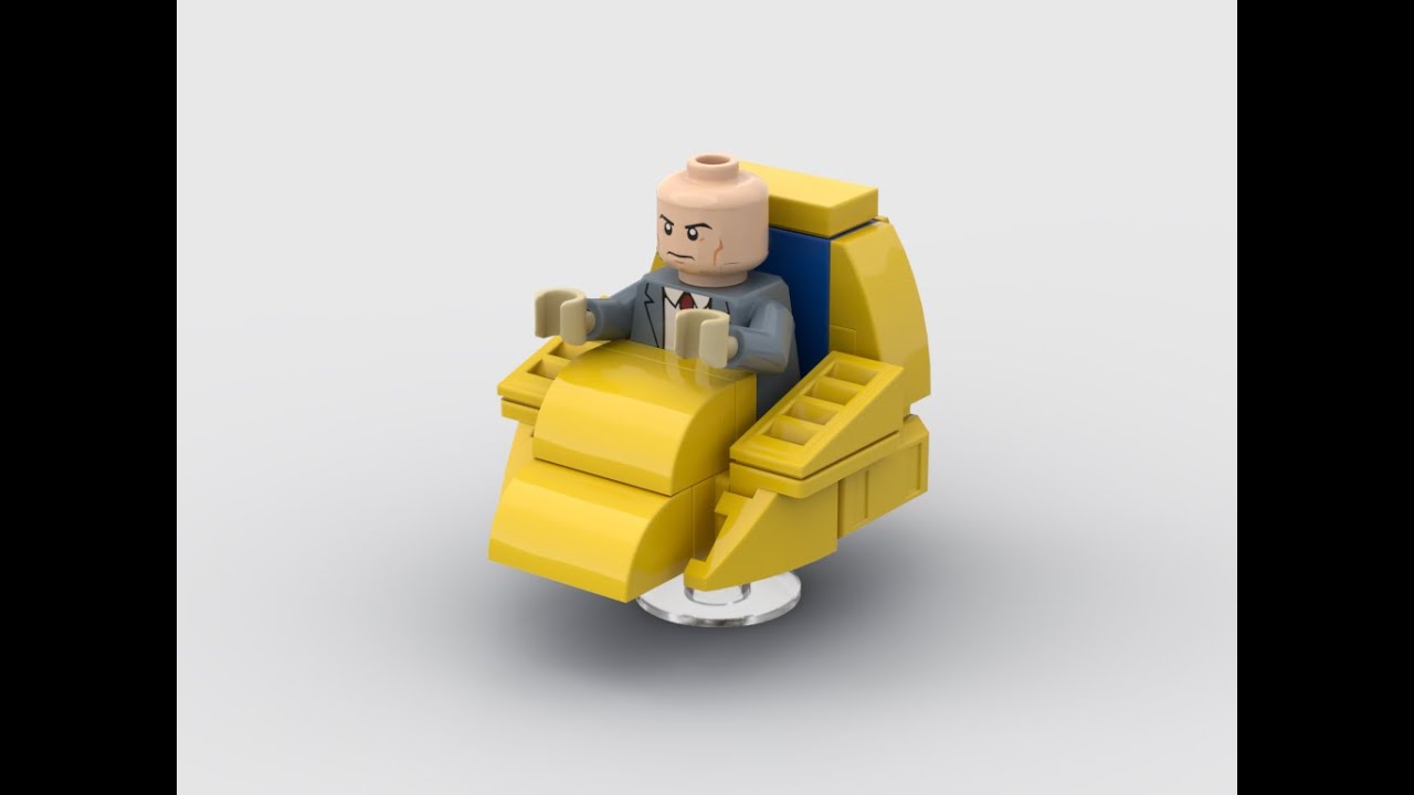 Lego MOC Charles Xavier instructions tutorial - YouTube