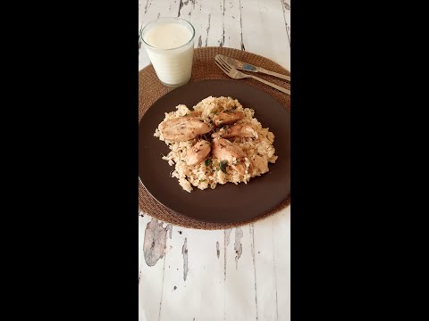 Baharatlı Tavuklu Pilav DÜNYANIN EN ÇABUK YEMEĞİ