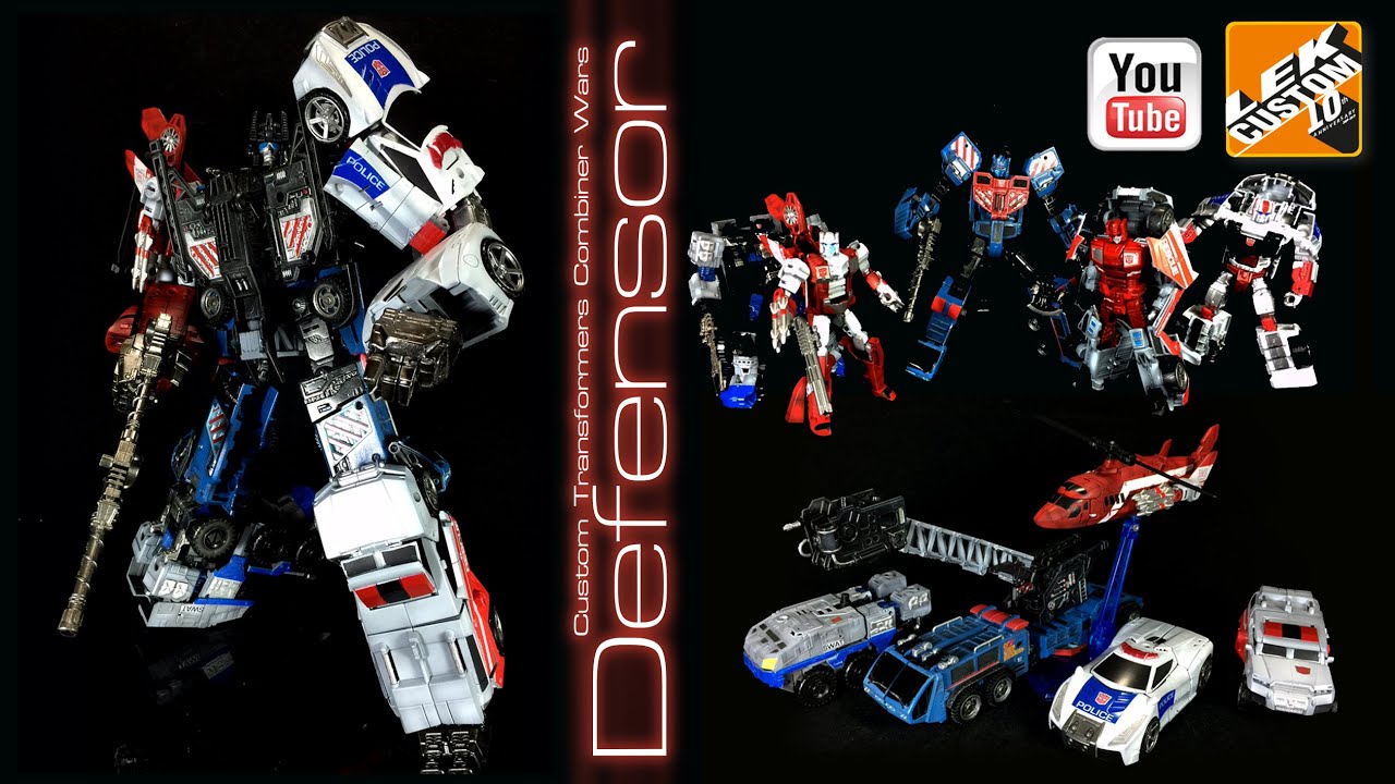 Custom Defensor Transformers Combiner Wars by LEK Custom Toys 2015 ...