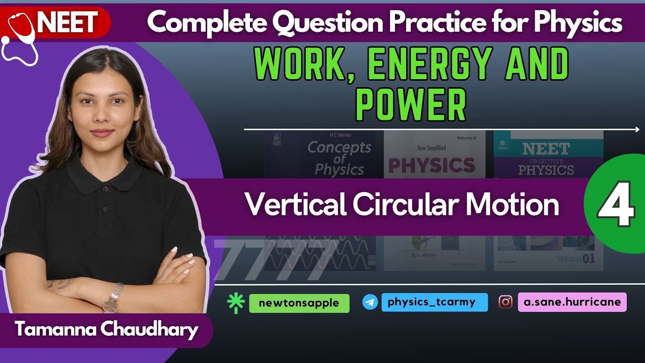 Work, Energy and Power - IV | Physics Practice for NEET | Class 11 ...