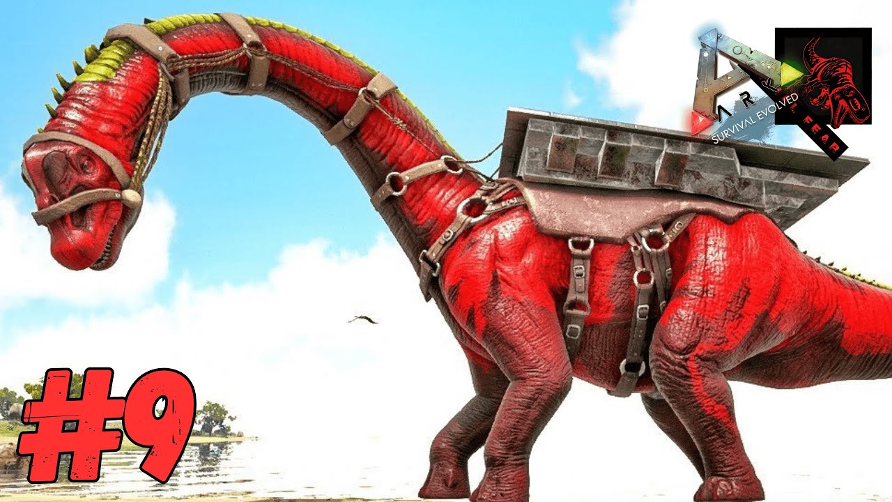 Day 9 | I Tamed A Biggest Alpha Bronto 😍😍😍 ARK Primal Fear - YouTube