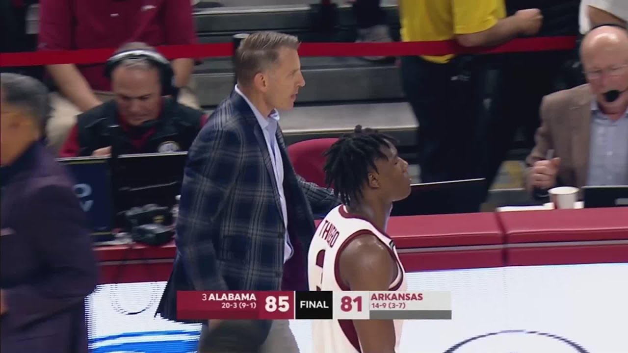 Arkansas Razorbacks vs. Alabama Crimson Tide - Game Highlights - YouTube