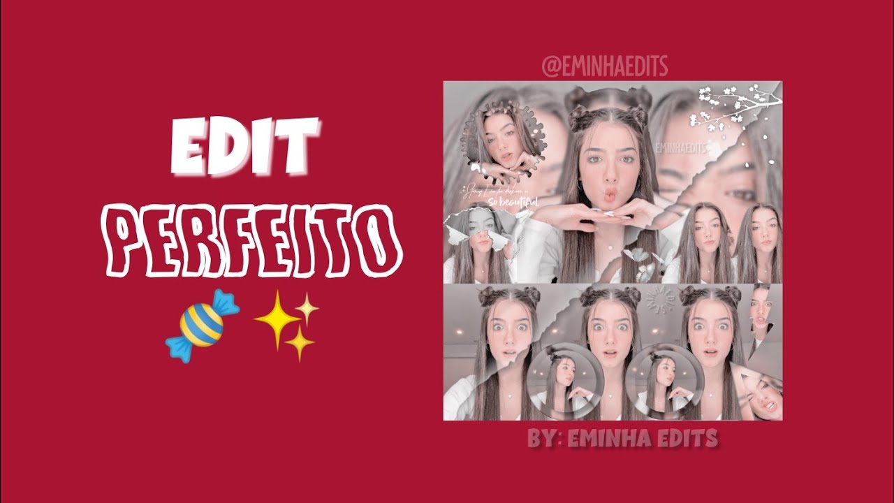como fazer um edit perfeito para fã clube | Charli D'Amelio 🍬 - YouTube