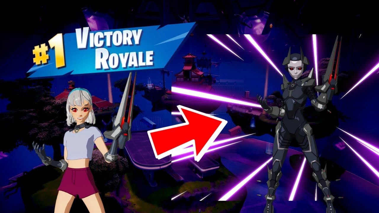 LEXA from Anime wins a VICTORY ROYALE! Squads Fortnite | Aspect Gamer ...