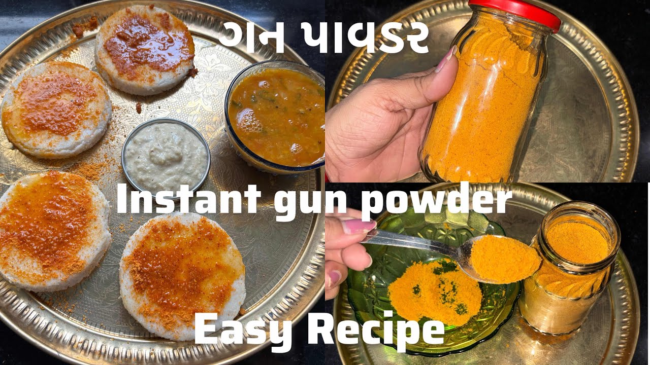 Idli Milagai Podi || Gun Powder Recipe || Home made Magic Gun Powder ...
