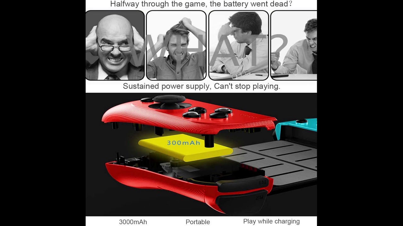 XFUNY Mobile Game Controller, for Android Phone, with Flexible Joystick ...