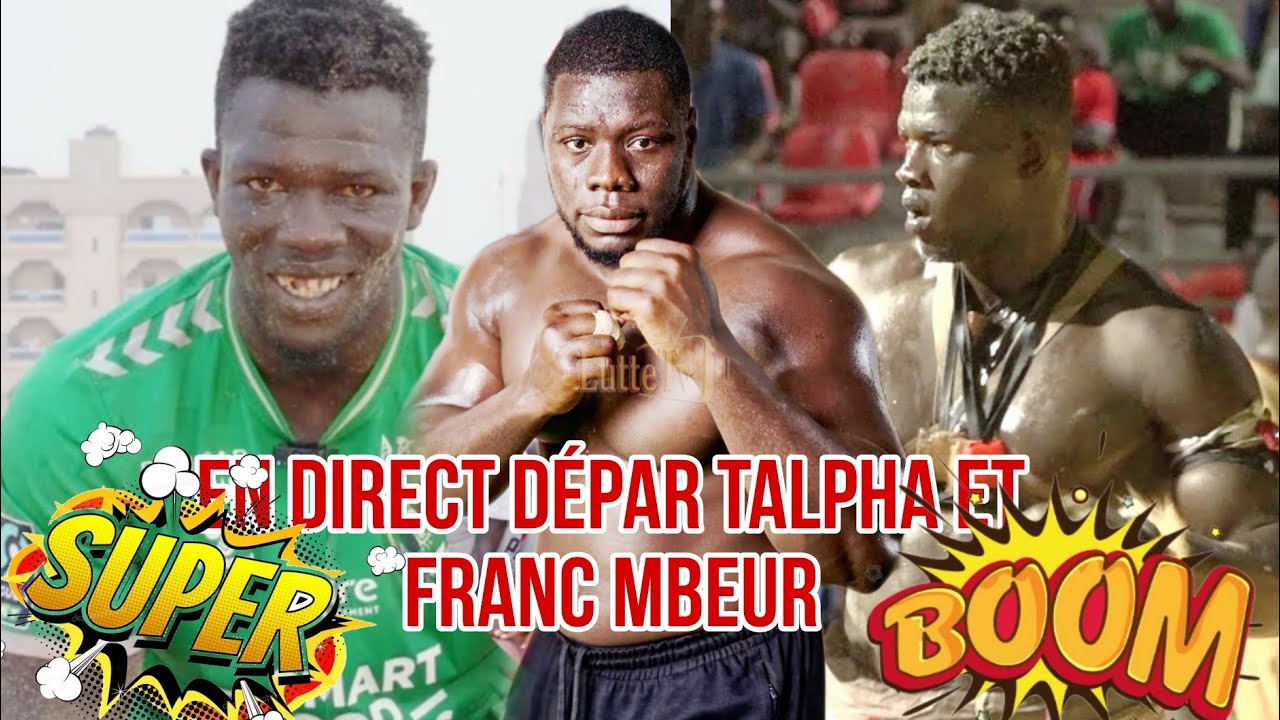 🛑en direct Dépar talfa et franc mbeur regarder modou lô parcelles ...