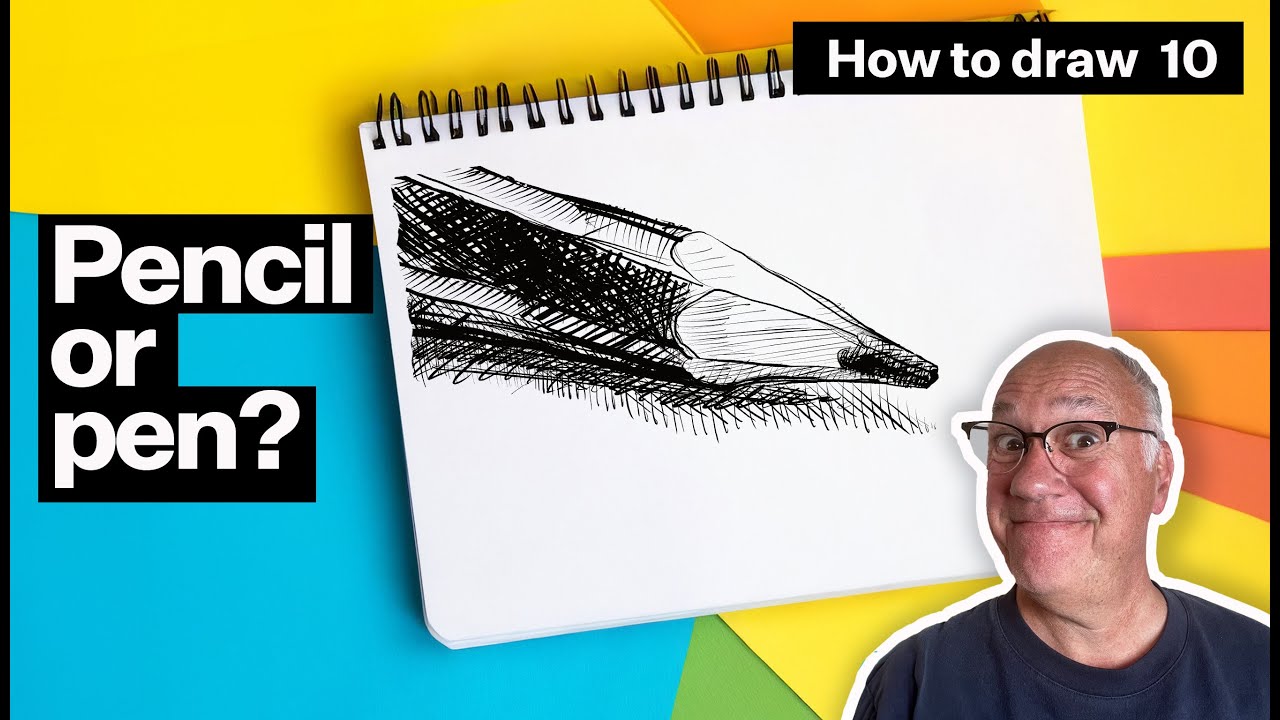 Want to learn to draw? Don't start with a pencil. How to Draw #10 - YouTube