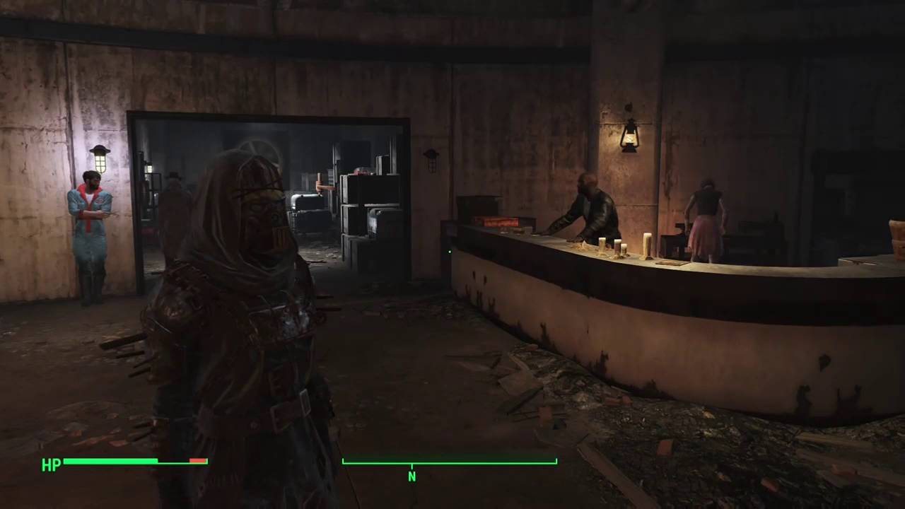 Fallout 4: Helmeted Cage & Helmeted Spiked Armour Location | Barter ...