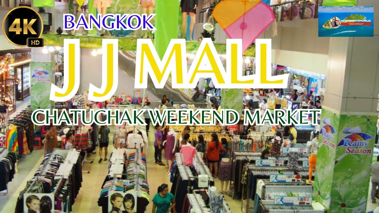 [4K 60fps] JJ MALL Walking Tour | Chatuchak Shopping Mall #walkingtour ...