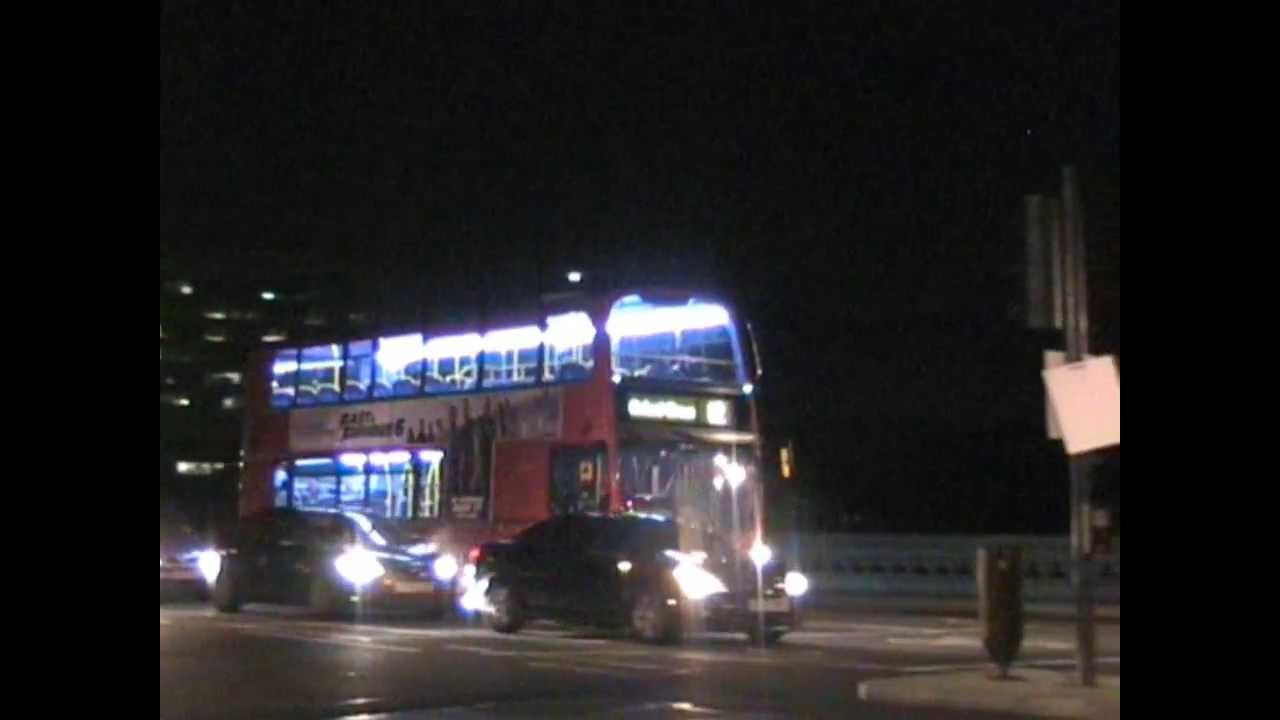 Midnight Buses at Big Ben - YouTube