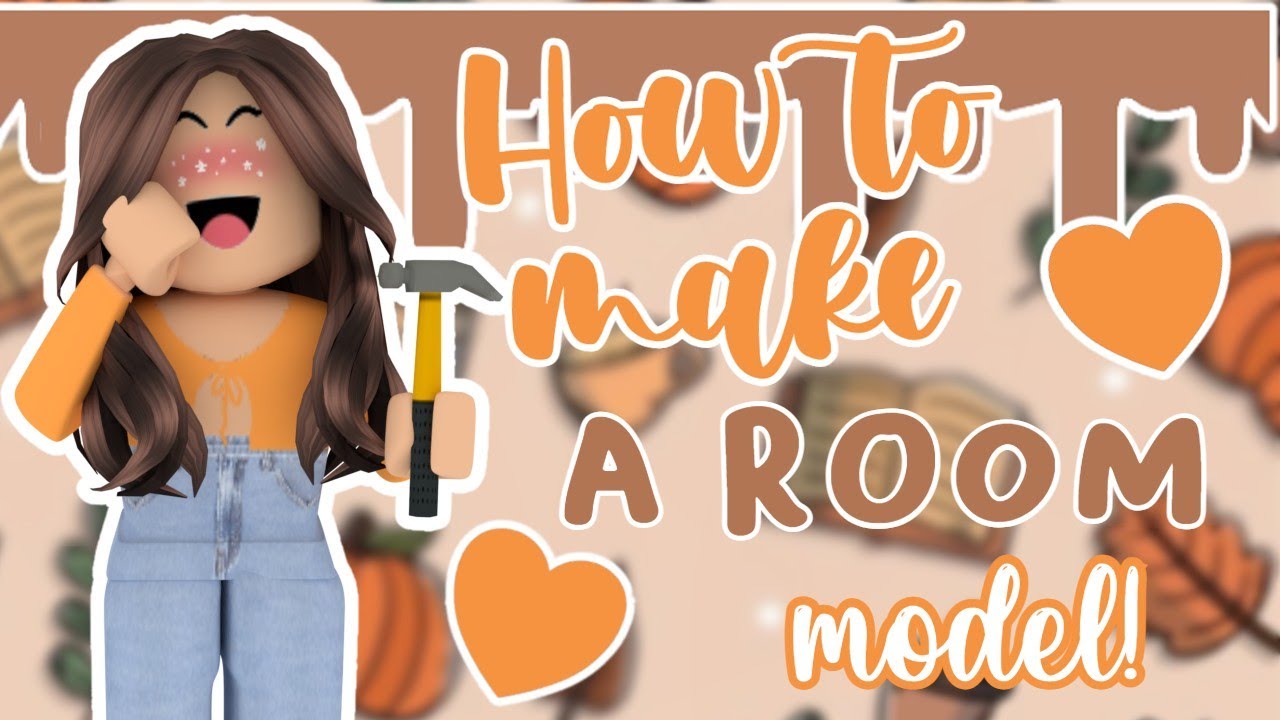 How to make a *ROOM MODEL* In Roblox studio |for beginners| Clxudy Ava ...