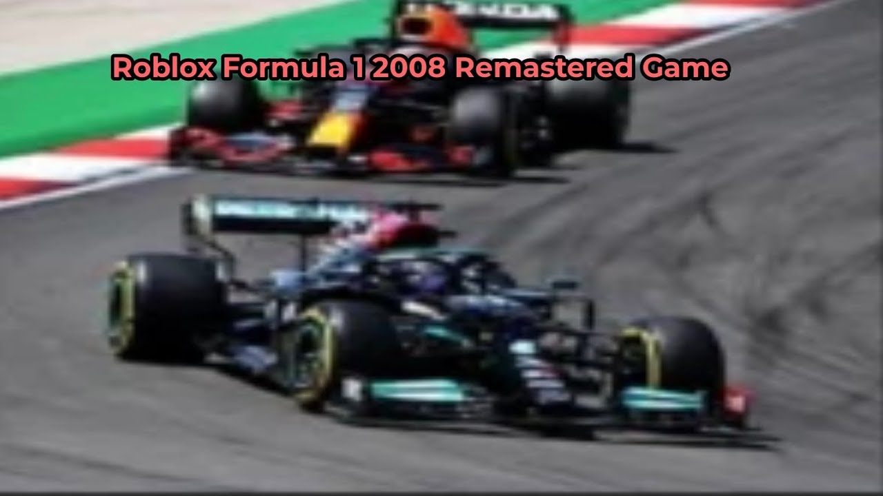 Roblox Formula 1 2008 Remastered Game - YouTube
